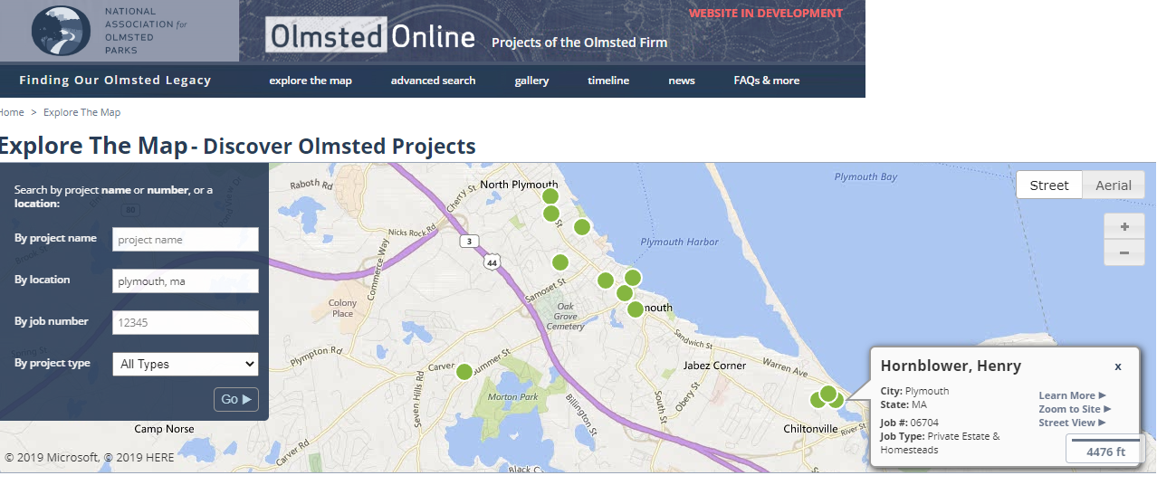 Rediscovering Olmsted layers at Plimoth: first steps – Joshua Meyer